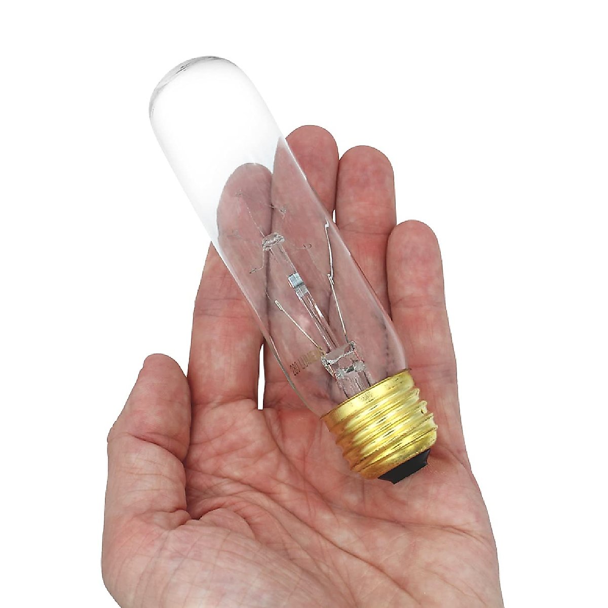 lumenivo Piano Light Bulb 40 watt 120 Volts 一 40T10/CL Light Bulb Display Replacement for Creative Hobbies 3090 一 T10 Bulb Medium Base (E26) Clear Incandescent Bulb for Illuminated Display 一 4 Pack