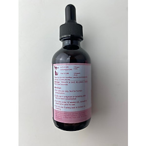 Tear Stain Supplement for Cat | Prevent and Eliminate Cats Tear Stains | 60ML Cat Tear Stain Remover Drops for Eye Health, Immune System | with Cranberry, Marshmallow & Vitamins | Salmon Flavor