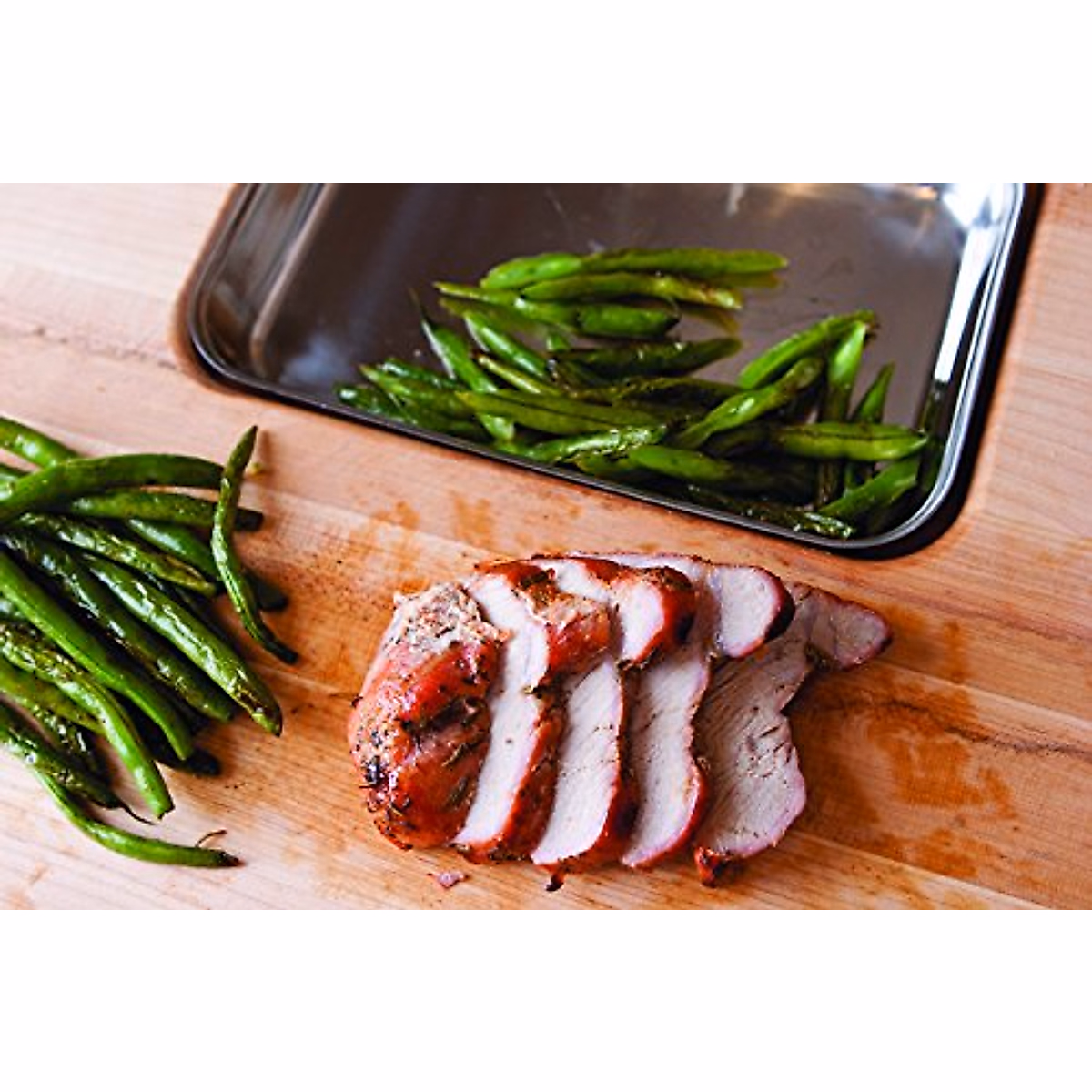 John Boos Block PM1514225-P Newton Prep Master Maple Wood Reversible Cutting Board with Juice Groove and Pan, 15 Inches x 14 Inches x 2.25 Inches