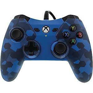 PowerA 1503455-01 Wired Controller for Xbox One - Midnight Blue Camo
