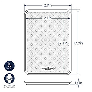 Nordic Ware Vintage Starburst Embossed Half Sheet