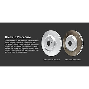 R1 Concepts Front Brakes and Rotors Kit |Front Brake Pads| Brake Rotors and Pads| Performance Off-Road/Tow Brake Pads and Rotors| Hardware Kit WLVH1-40058