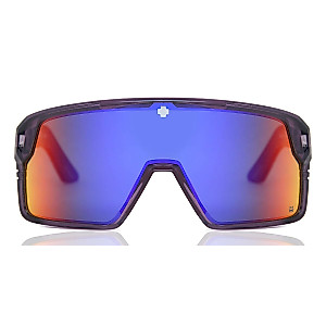 SPY Monolith Translucent Drk PRPL-Happy Gry Grn Drk PRPL Mirror