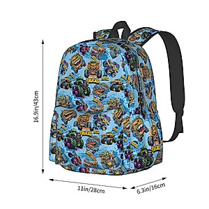 KBKBTT Monster Backpacks, Laptop Backpacks Hiking Backpacks, Outdoor Lightweight Backpack.