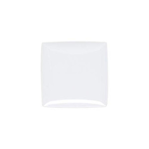 FSE 29007WT Plate, 7-1/4" x 7-1/4", 1/2" deep, Square, Pack of 12