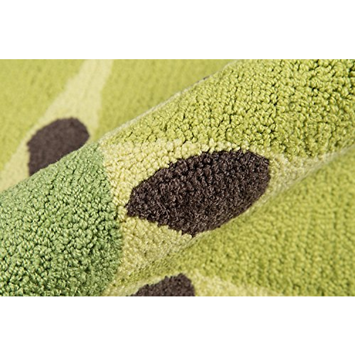 Novogratz by Momeni Cucina Kiwi Round Kitchen Mat 3' x 3' (CUCINCNA-2GRN300R)