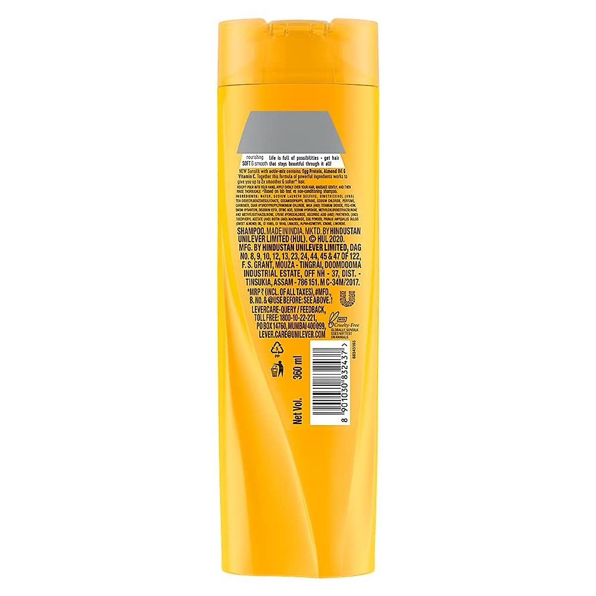 sunsilk Nourishing Soft and Smooth Shampoo - 360ml