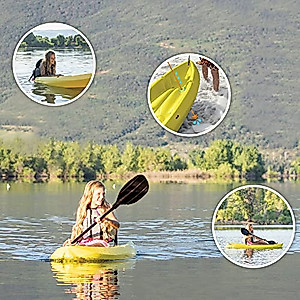 Lifetime 90841 Wave 60 Youth Kayak (Paddle Included), Yellow