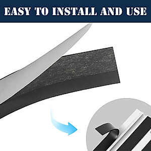 194419-4 118‘’ Splinter Guard Strip Replacement for Makita Track Saw Guard Rail SP6000 4350CT 4350FCT 4351CT 4351FCT(Black)