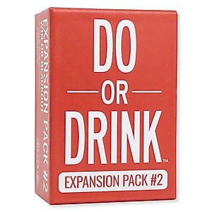 Do or Drink - Card Game - Expansion Pack #2 - Party Game - Dares for College, Camping and 21st Birthday Parties