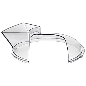 Veterger Replacement Parts Pouring Shield,Compatible with Kitchenaid 6 Quart tilt head stand mixer stainless steel bowls