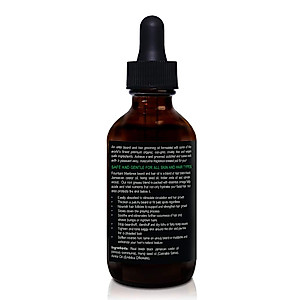 Fountain Manbrew - Beard Growth Oil For Men - Bald Spot Treatment - Mustache Grooming - Leave-In Conditioner - Beardruff - Jamaican Black Castor Oil - 5 Fl Oz