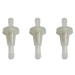 Yapnigeel 3pack 694485 Inline Gas Fuel Filter Replaces Stens 120-006 John deere AM107314 Toro 71-9280 Snapper 394358S troy bilt 951-3013 E-Z-Go 23013G1