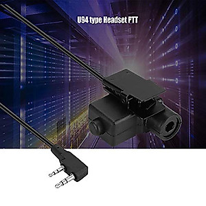 PTT Cable for BAOFENG UV5R, Z Tactical Noise Reduce Headsets Cable ...