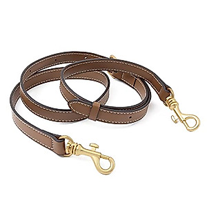 BAIXUEJI Genuine Leather Crossbody Replacement Adjustable Shoulder Straps for Boston,Bucket,Mini tote,purses,handbags…