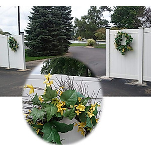 MIDE Products Aluminum Slip-on Fence Hooks, 2-06-WHITE, Pair