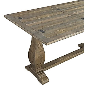 Martin Svensson Home Napa Flip Top Sofa Console Table, Reclaimed Natural