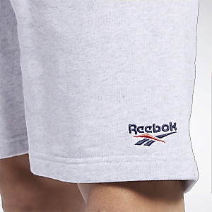 Reebok Classic Vector Short, Light Grey Heather, Large