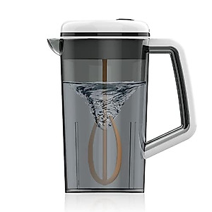 Baby Brezza One Step Motorized Baby Formula Mixer Pitcher – No Air Bubble Electric Mixing For Infant Formula Powder For Baby Bottles - Large Capacity, Mix 28oz Of Formula - Portable For Travel