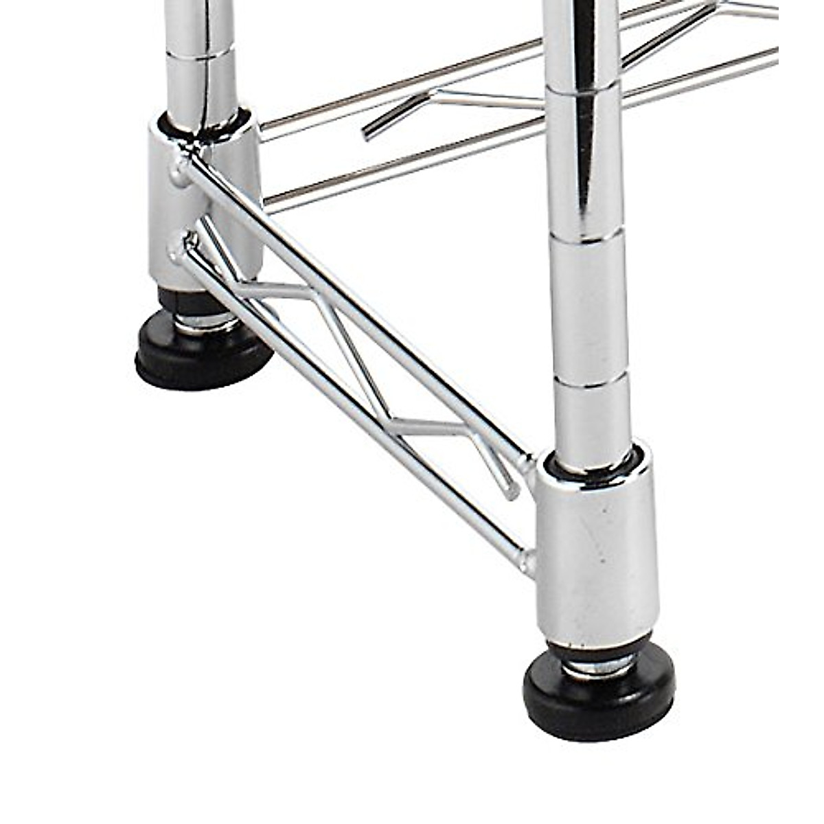 Whitmor Supreme Wood & Chrome Sink Shelf