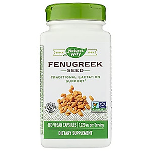 Natures Way Fenugreek Seed, 180 CT