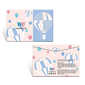 wondever Fairy Dandelion Wall Stickers Elf Fairy Peel and Stick Wall Art Decals for Baby Nursery Girls Bedroom Playroom