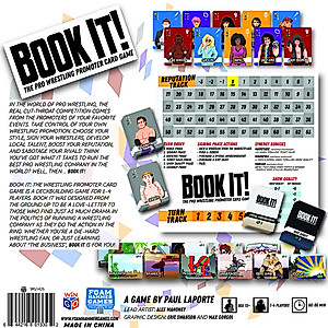 Book It! The Pro Wrestling Promoter Card Game