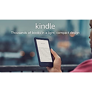 Kindle (2019 release)- With a Built-in Front Light - White - Without Lockscreen Ads + 3 Months Free Kindle Unlimited (with auto-renewal)
