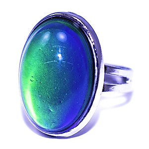 Authentic adjustable Oval Mood Ring