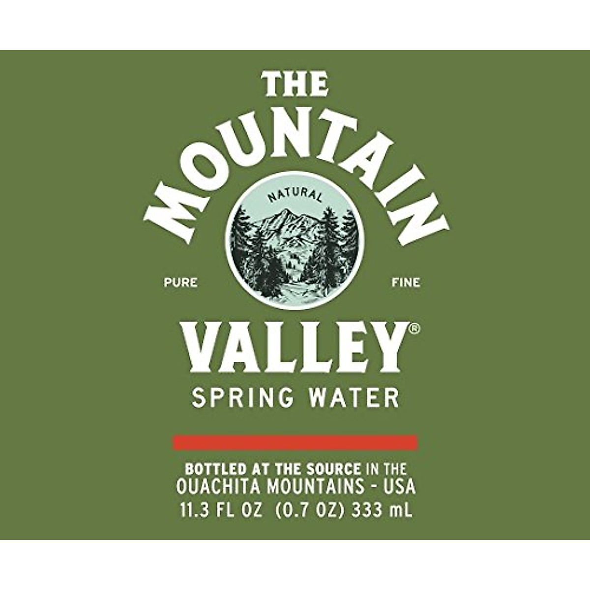 333 ML Glass Spring Water