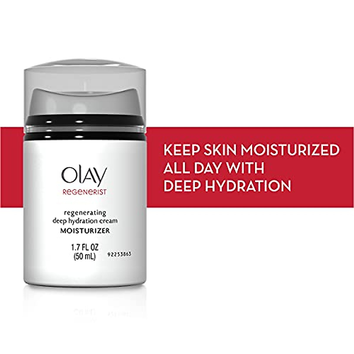 Olay Regenerist Deep Hydration Regenerating Cream Moisturizer, 1.7 fl oz