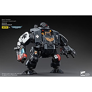 HiPlay JoyToy Warhammer 40K Black Templars Redemptor Dreadnought 1:18 Scale Collectible Action Figure