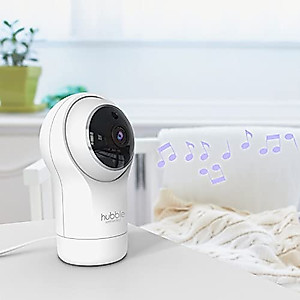 Hubble View Pro 5" Video Baby Monitor with Camera and Audio, NightVision Baby Camera Monitor Pan Tilt Zoom; 2Way Talk, Lullabies & Room Temp Monitoring, 1000ft Range, Secure Baby Monitor No WiFi