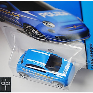 Hot Wheels 2015 HW City Fiat 500 50/250, Blue