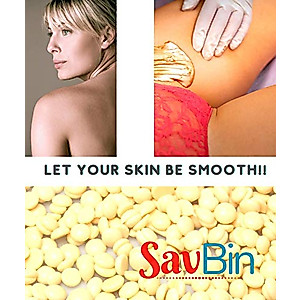 SAVBIN Brazilian Creme Hard Wax Beans (Brazilian Creme - 2.2 LBS (1000 grams))