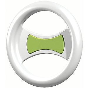 Clingo Universal Game Wheel for iPod, iPhone and Other Mobile Devices - Holster - Retail Packaging - White