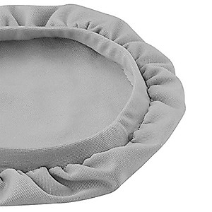 Linkidea 2 Pairs Earpad Covers Compatible with Bose QC35, QC35(Series II), QC25, QC15, Crusher 360, Venue, Hesh3, Headphone Earcup Covers/Stretchable and Washable Sanitary Earpad Protectors (Grey, M)