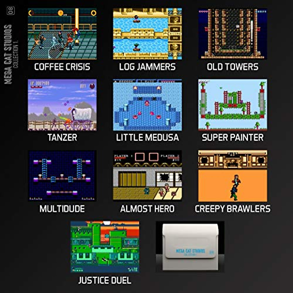 Evercade Megacat Cartridge Collection 1 - Electronic Games