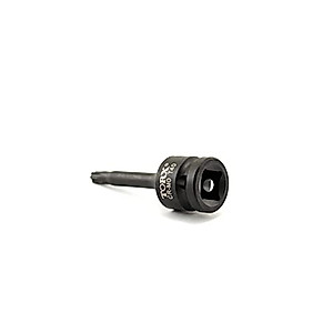 TEMO T40 3 Inch Long Torx Star 6 Point Black Impact Bit Socket Auto Repair Tool 1/2 Inch Square Drive