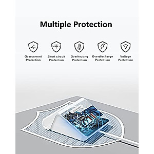 Solopen USB C Charging Station 45W USB C Charger Block with 2 USB C 20W PD Fast Charging Station for Multiple Devices for iPhone 13/12/11, Samsung Galaxy,iPad Pro, Pixel 4/3（White）
