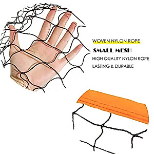 Badminton Net, Tennis Net, Pickleball Net, Portable Net for Badminton, Kids Adults Volleyball Training Net Indoor/Outdoor Sports Net for Garden Court Beach Backyard (Poles and Stand Not Included)