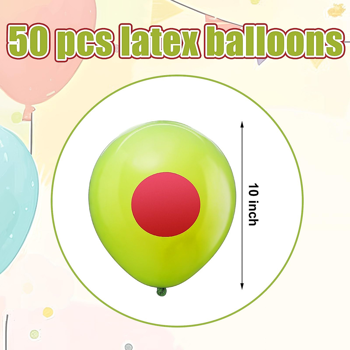 Hungdao 50 Pcs Martini Themed Party Decorations 10 Inch Martini Olive Balloons for Bachelorette Party Martini Themed Party Birthday Wedding Baby Shower Party Decorations