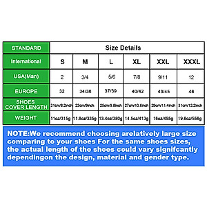 MagicDesign Upgraded Waterproof Silicone Non-Slip Shoe Covers for Rainy Days – Lightweight and Reusable Waterproof Overshoes – Easy to Carry and Practical – Ideal for Multiple Scenarios