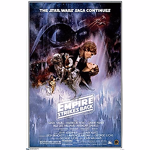 Trends International 24X36 Star Wars: The Empire Strikes Back - One Sheet 2 Wall Poster, 24" x 36", Unframed Version