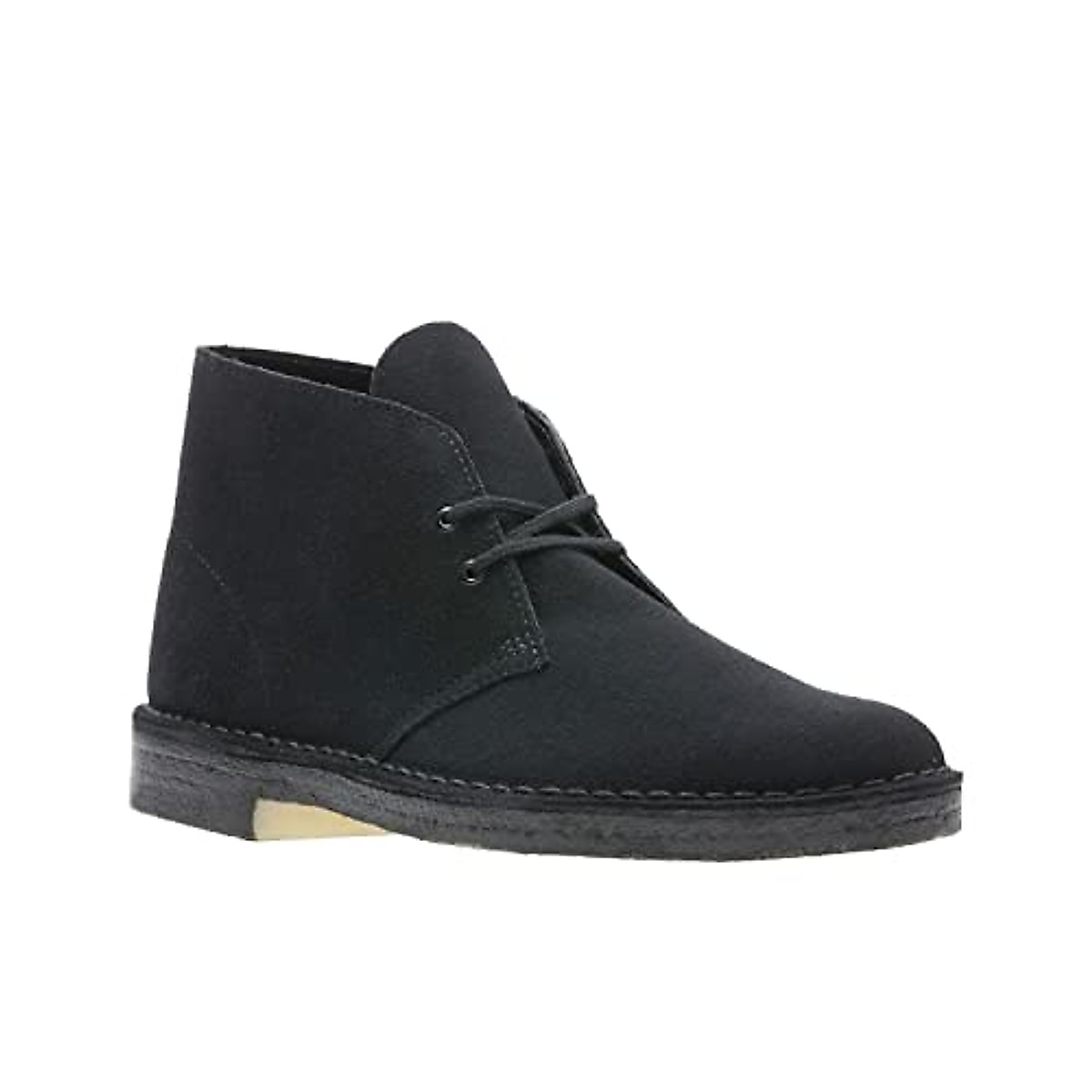 Clarks Men's Desert Chukka Boot, Black Suede 1, 9