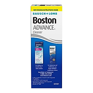 Boston Cleaner for Rigid Gas Permeable Contact Lenses, Advance Formula, 1-Ounce Bottles (Pack of 2)