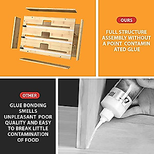 Oirboeus Ziplock Bag storage Organizer Foil and Plastic Wrap Organizer Dispenser with Cutter plastic bag organizer Organization and Storage for Kitchen Drawer Dispenser for Gallon Quart Snack Sandwich