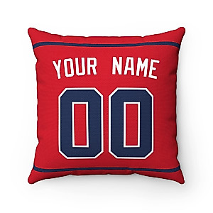 ANTKING Throw Pillow Atlanta Personalized Custom Any Name and Number for Men Women Boy Gift