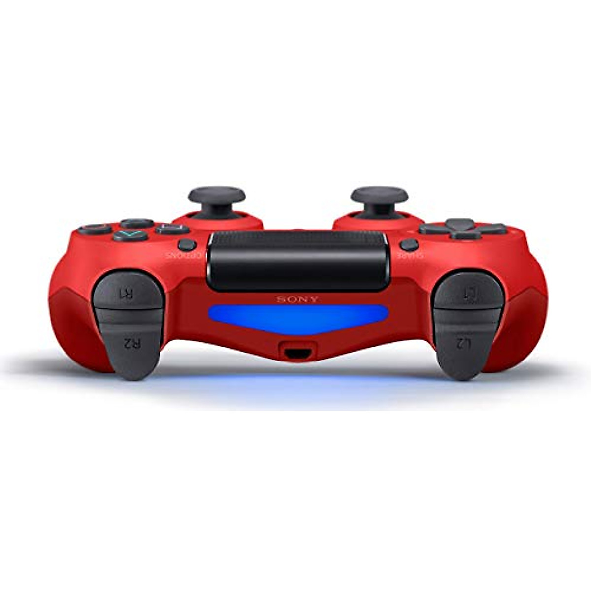 DualShock 4 Wireless Controller for PlayStation 4 - Magma Red (Renewed)