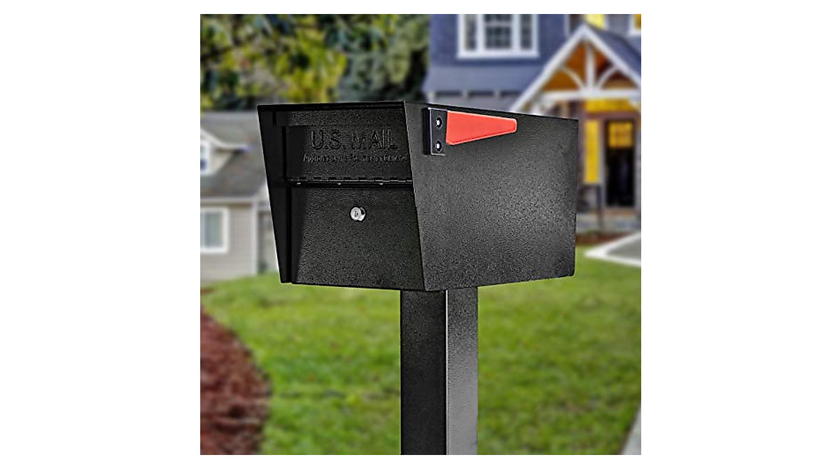 Secure Mail Boss 7500 Locking Mailbox - Easy Install & Anti-Theft